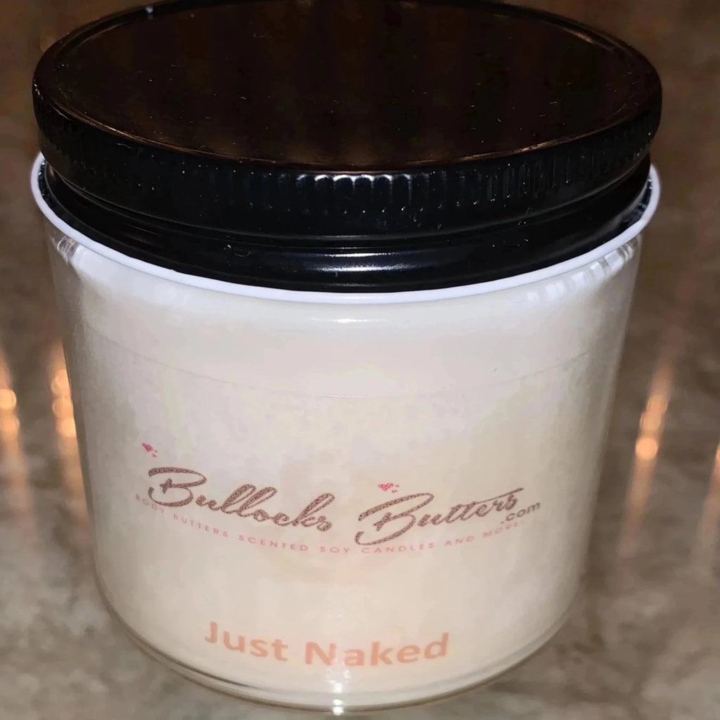 Just Naked: Women's Body Butter Or Candle – BullocksButters.com